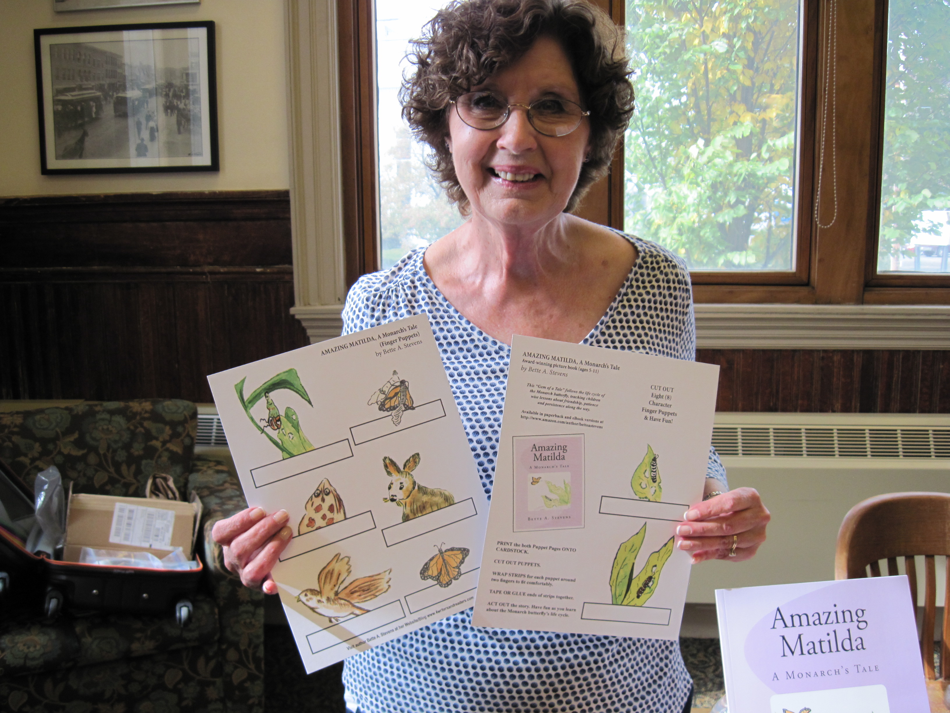 AMAZING MATILDA Finger Puppets #FREE Download | Bette A. Stevens, Maine ...