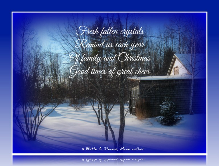 Fresh Fallen Crystals —Poem by Bette A. Stevens | Bette A. Stevens ...